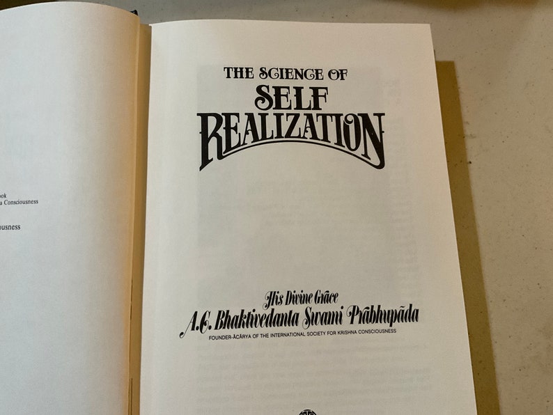 The Science of Self Realization - A. C. Bhaktivedanta Swami Prabhupāda ...