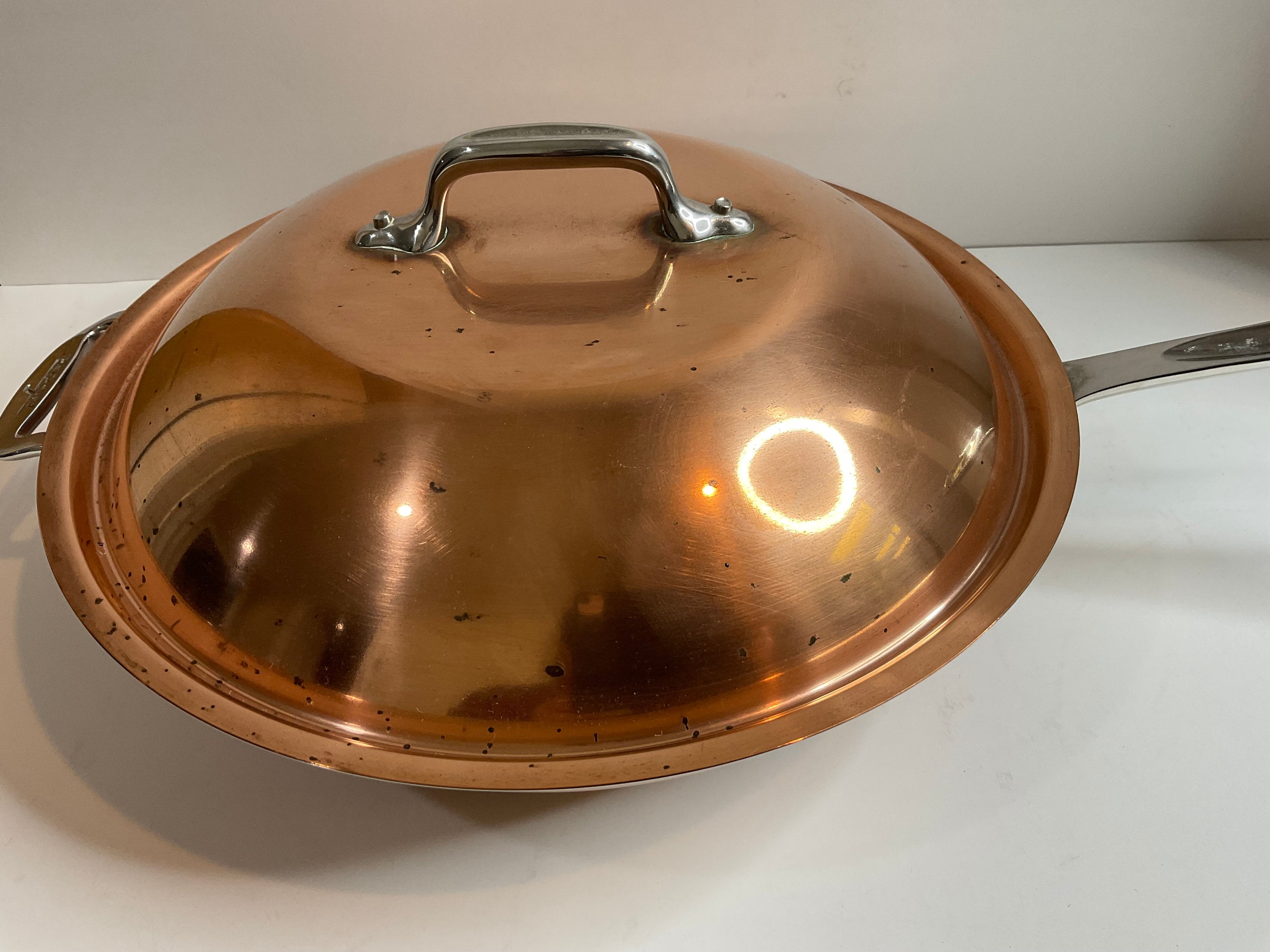 Vintage All Clad Copper Cookware Set - Etsy