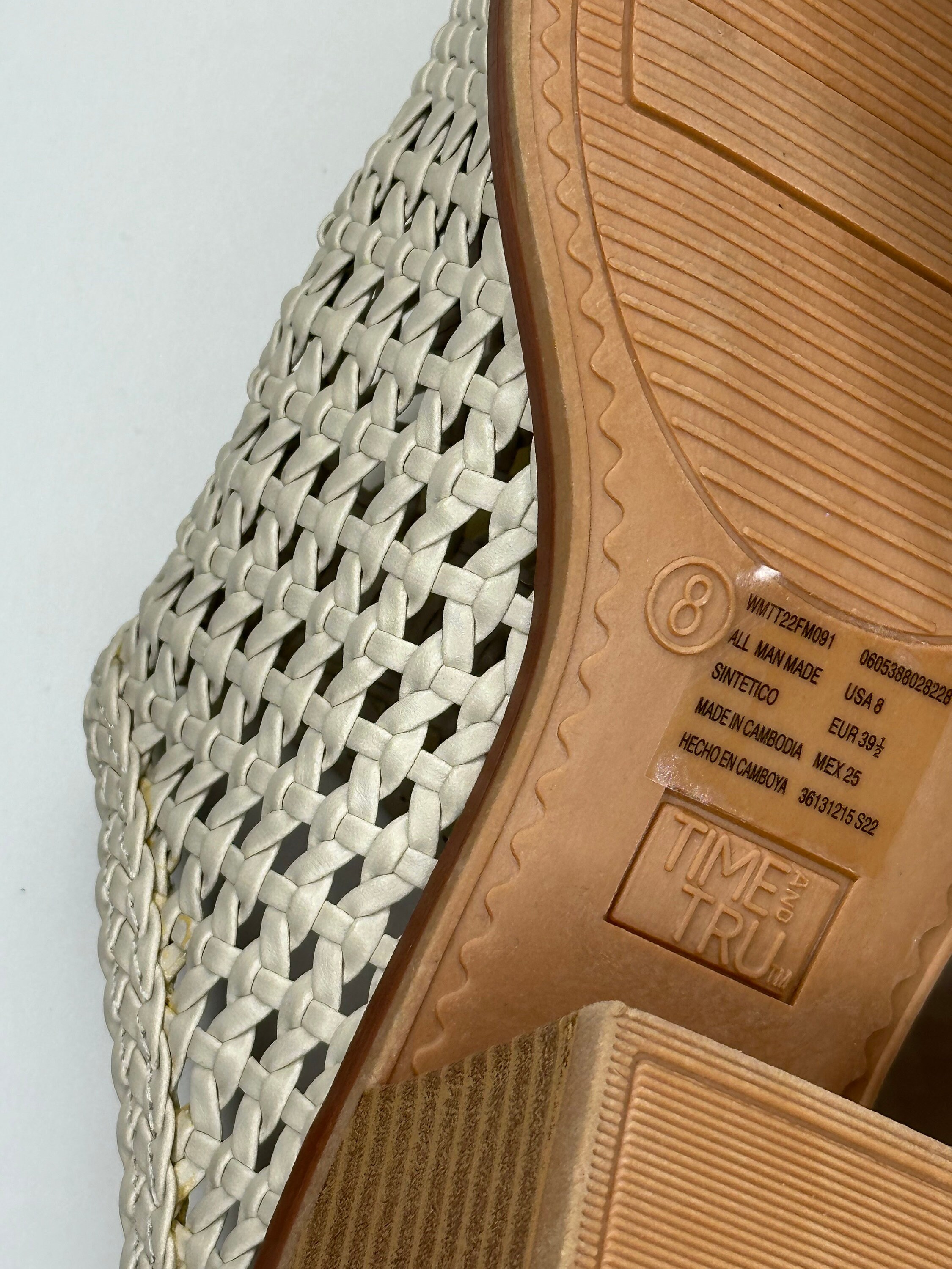 Woven Beige Mules - Etsy