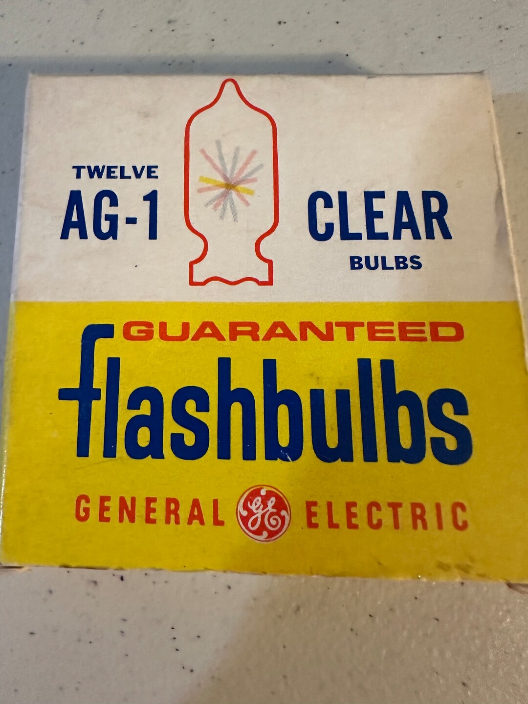 Vintage General Electric Clear Flashbulbs AG1 - Set of 12 - Etsy
