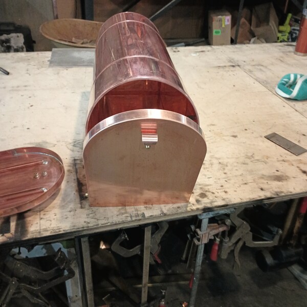 Copper Mailbox - Etsy