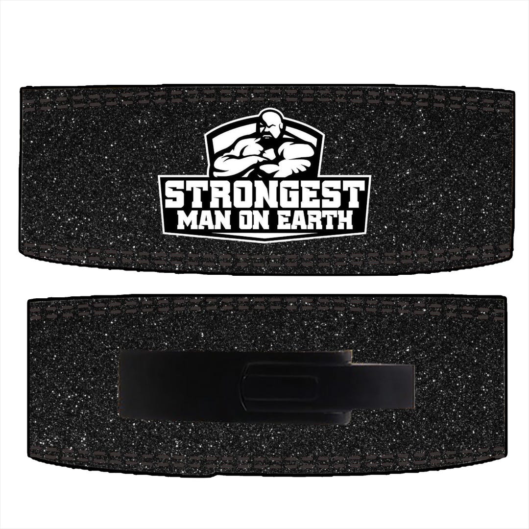 Strongest Man Leather Lever Belt – Premium Powerlifting & Weightlifting ...