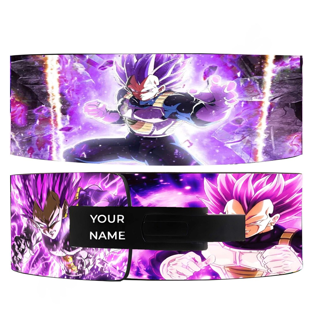 Vegeta Ultra Ego Anime Leather Lever Belt – Premium Powerlifting ...