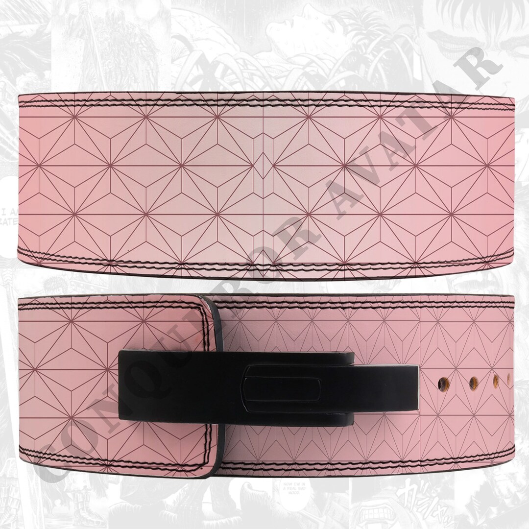 Demon Slayer Anime Leather Lever Belt – Premium Powerlifting ...