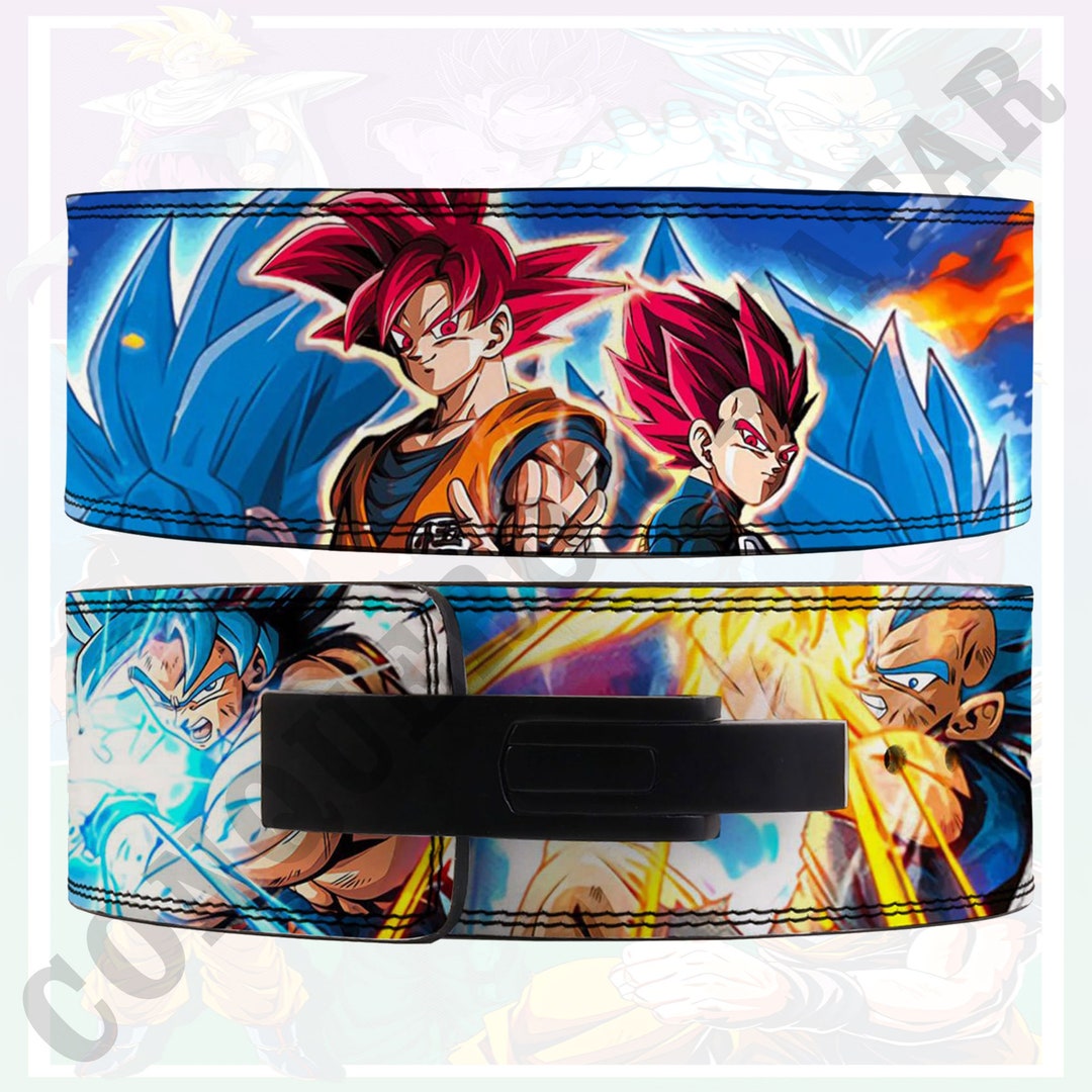 Dragon Ball Z Anime Lever Belt Powerlifting Belt DBZ Lever Lifting Belt ...