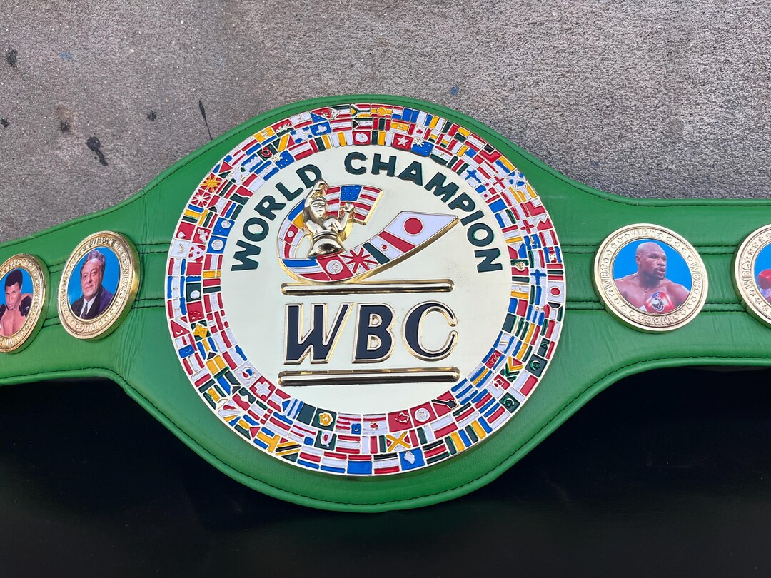 WBC World Champion Boxing Belt Replica | Muhammad Ali, Floyd Mayweather ...