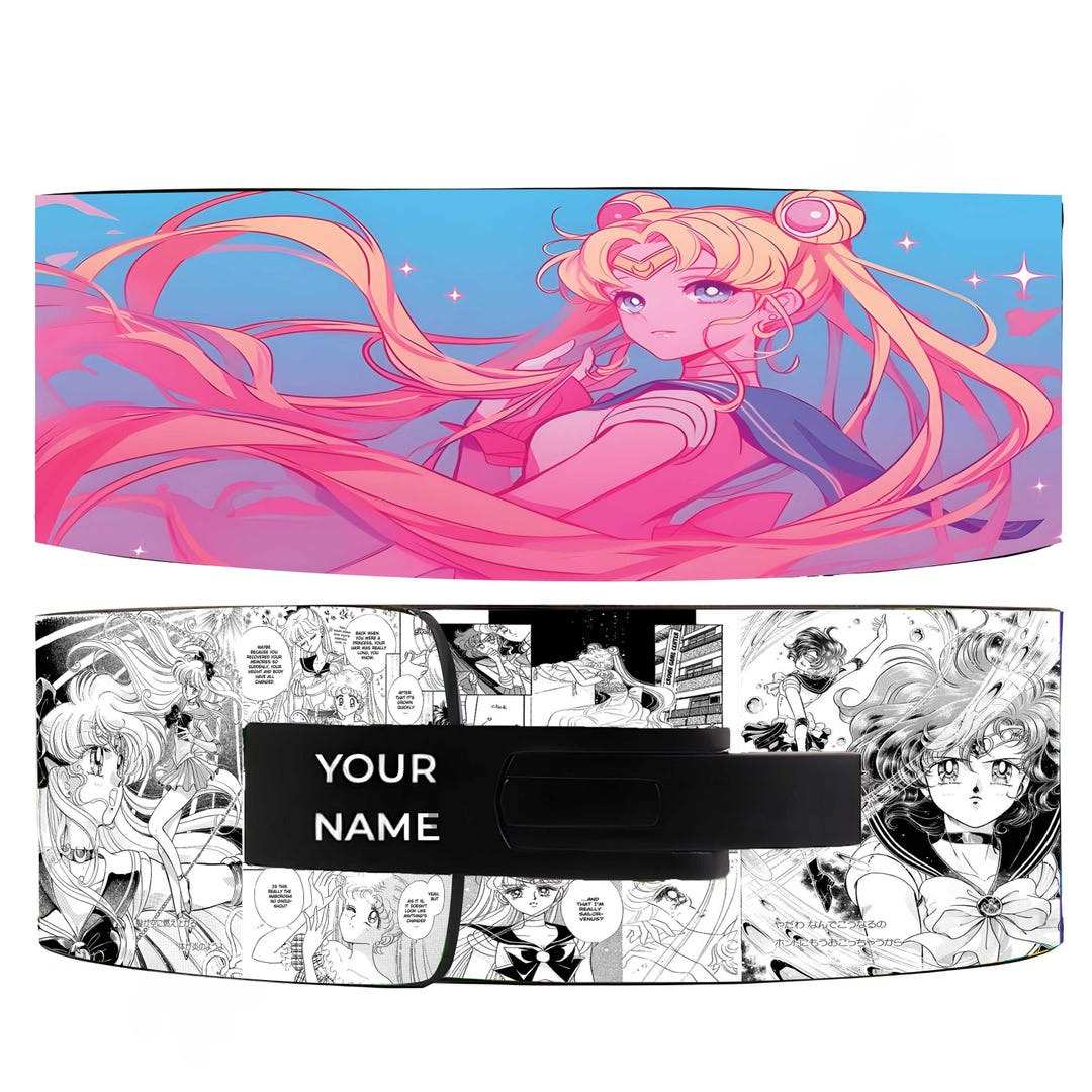 Sailor Moon Lever Belt – Anime Weightlifting Belt – Powerlifting Gym ...