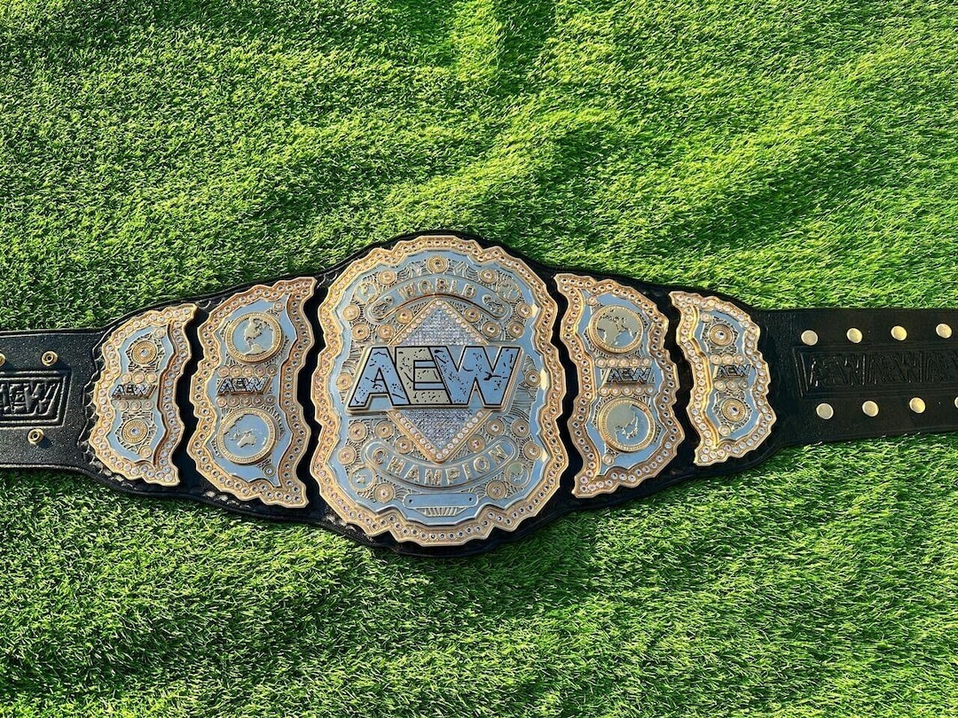 Aew World Championship Replica Belt – Premium Wrestling Title for ...