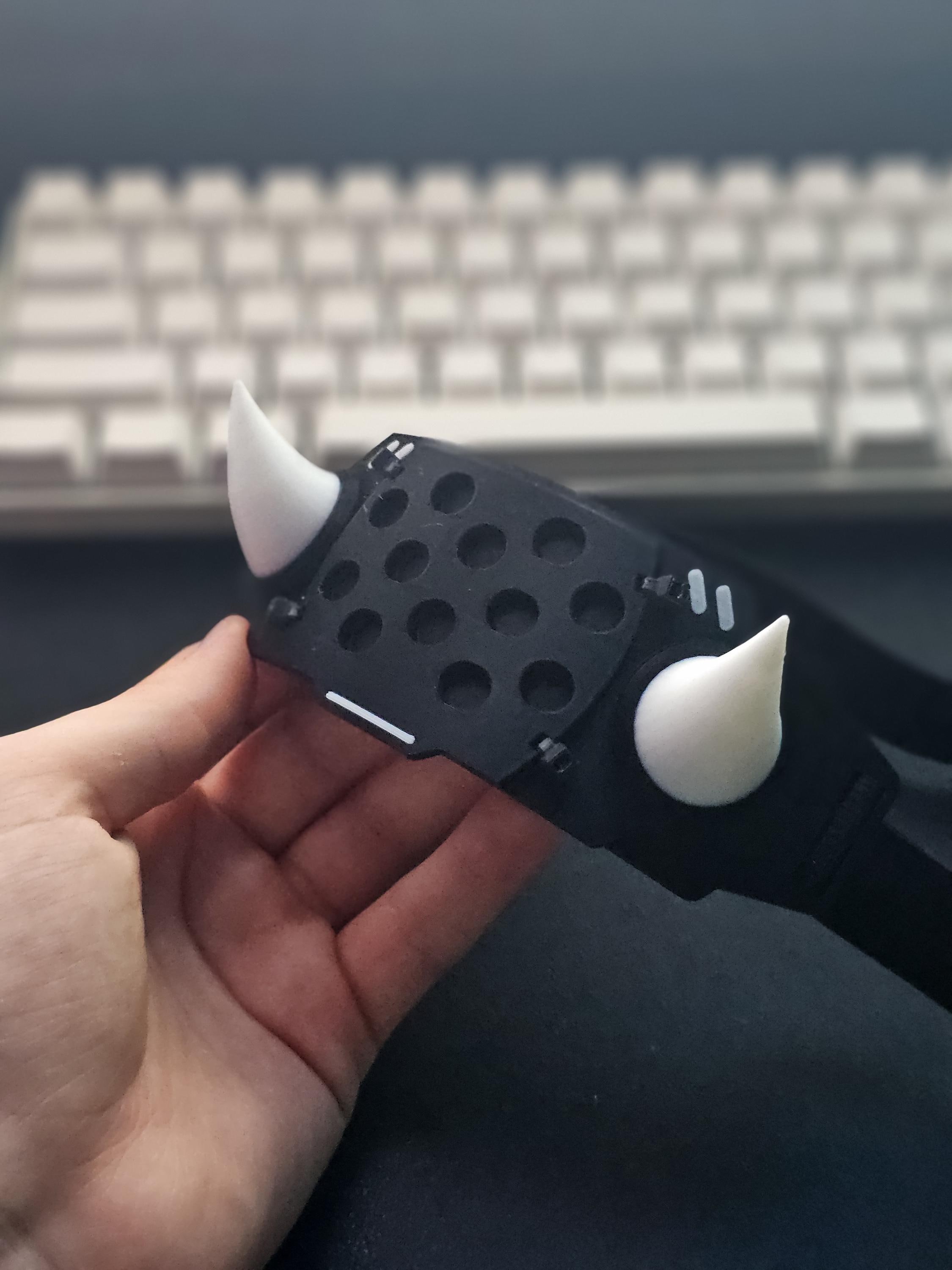 Cyberpunk Oni Horns Headband - Techwear/cosplay Mask - Etsy