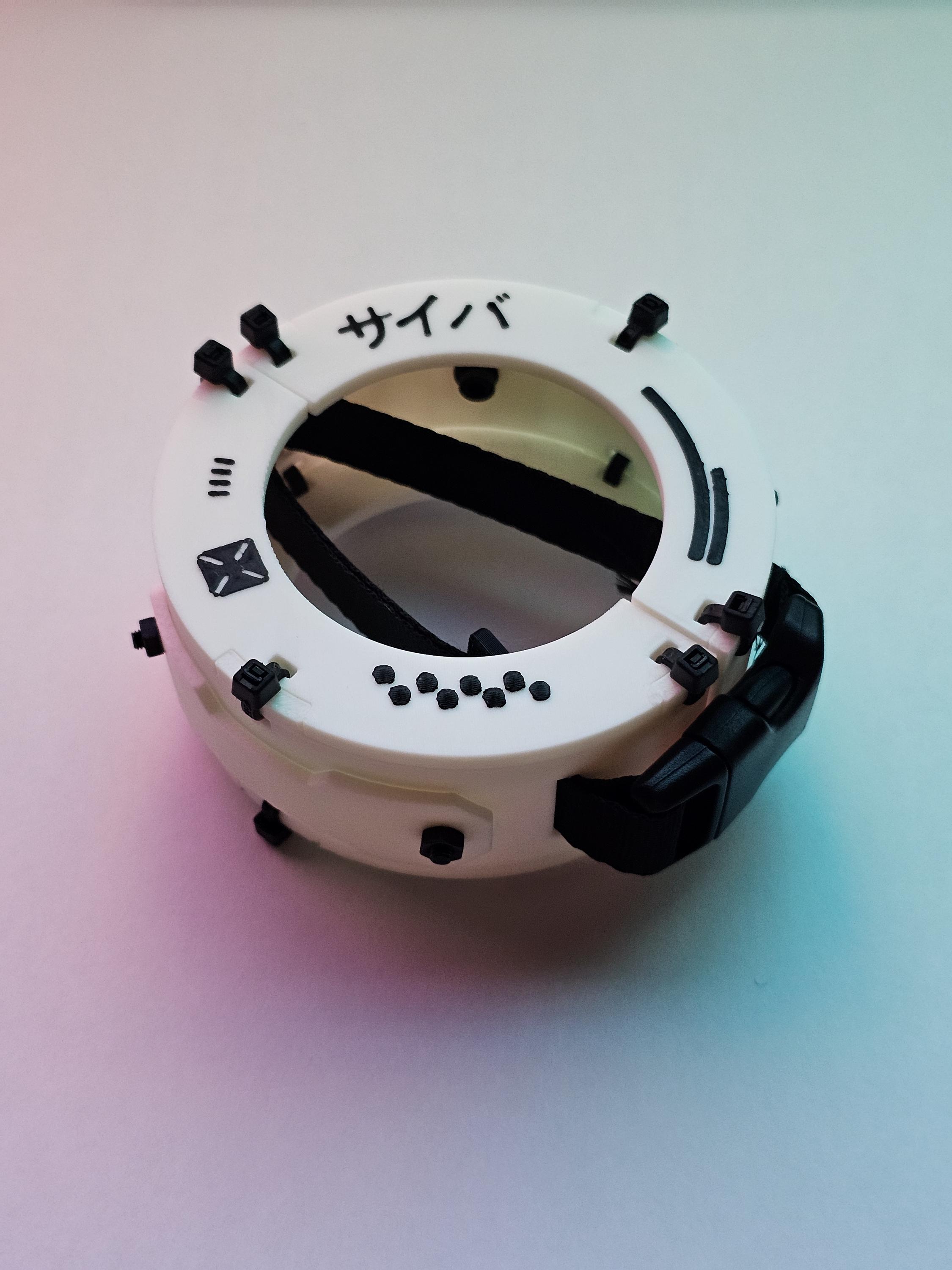 Cyberpunk Techwear Bracelet Wristband: Futuristic Wearable Tech for Sci ...