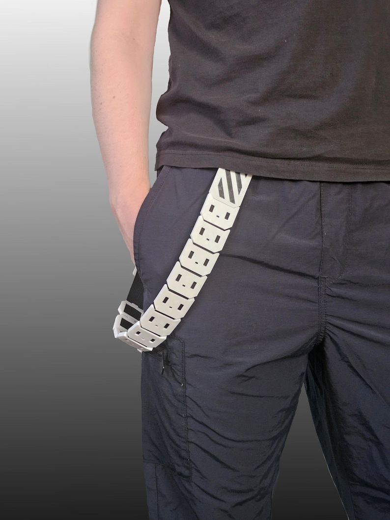Cyberpunk Techwear Tactical Belt Chain - Etsy