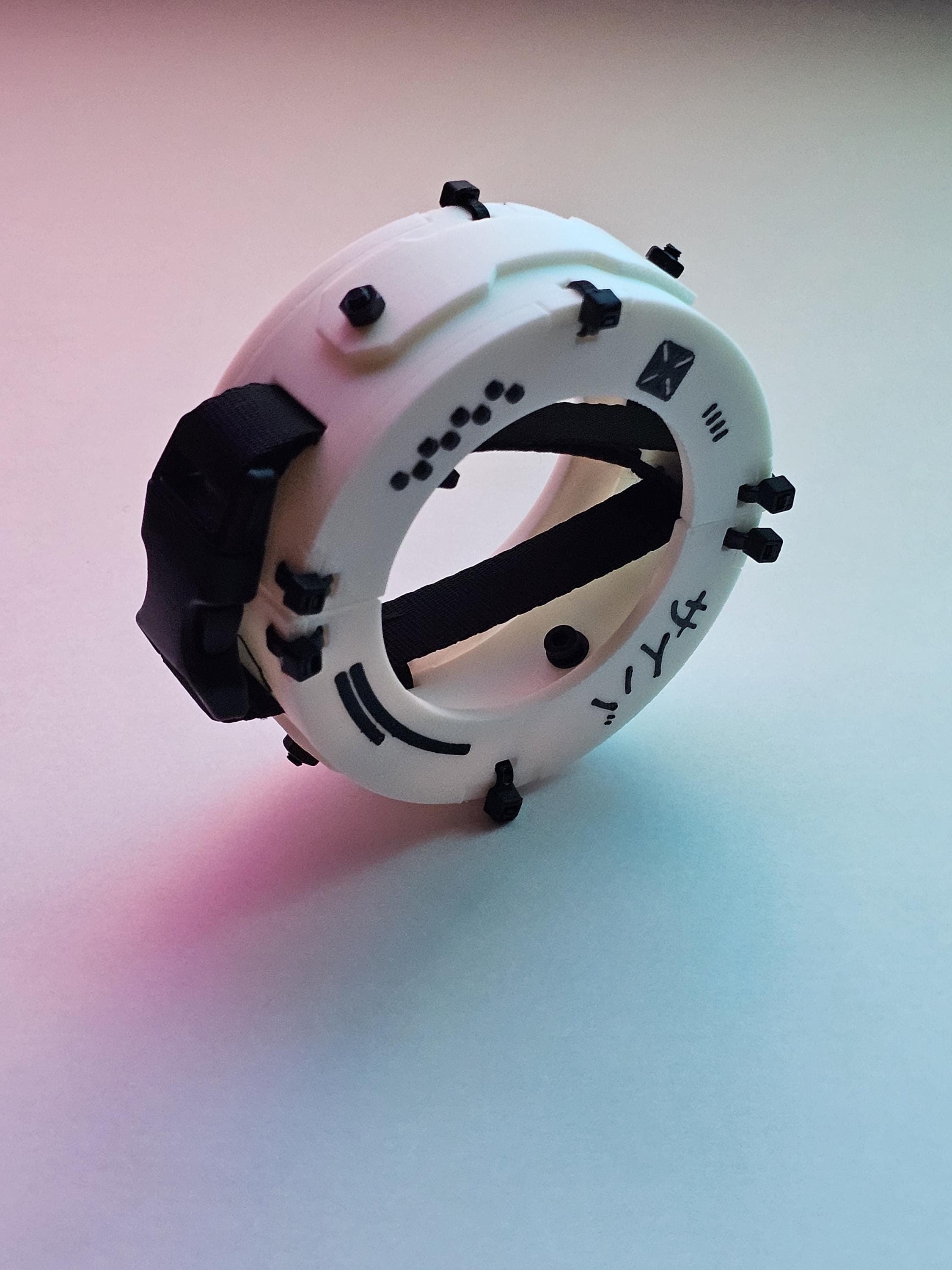 Cyberpunk Techwear Bracelet Wristband: Futuristic Wearable Tech for Sci ...