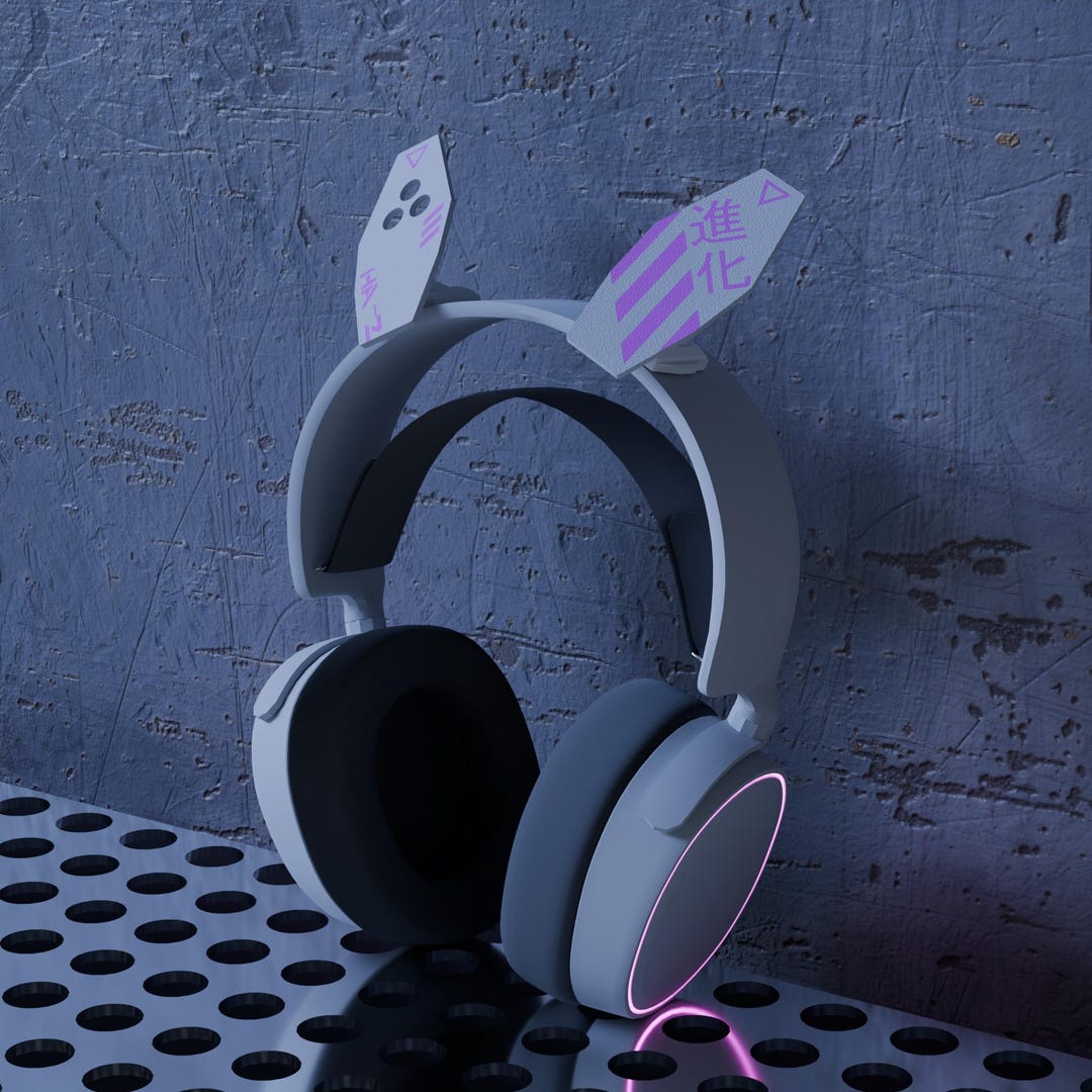 Cyberpunk Robot Antenna Headphone Accessories - Etsy