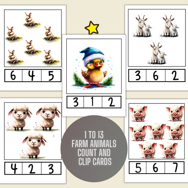 Counting Game - Etsy