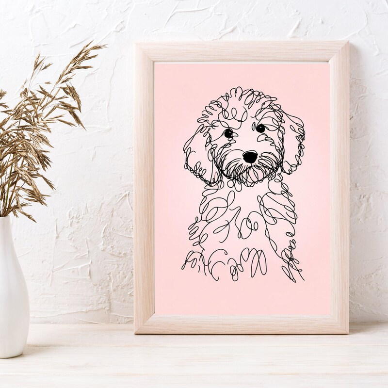 Labradoodle Print - Etsy
