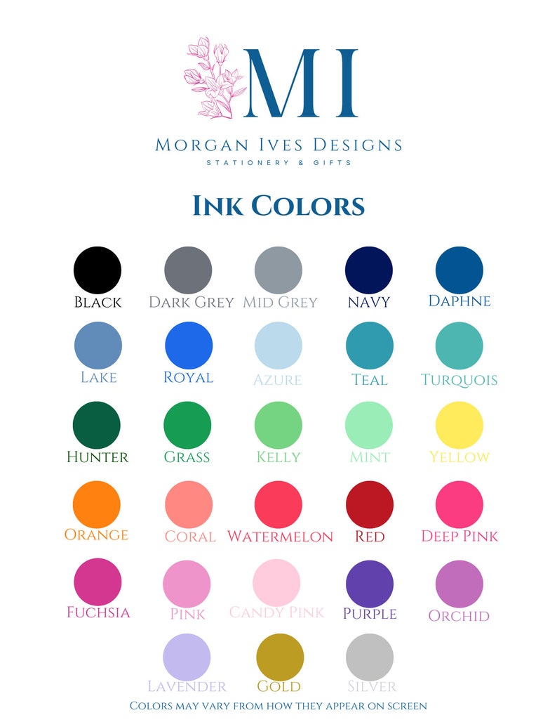 Personalized Topiary Note Card With Gold Ribbon | A Note From | Topiary ...