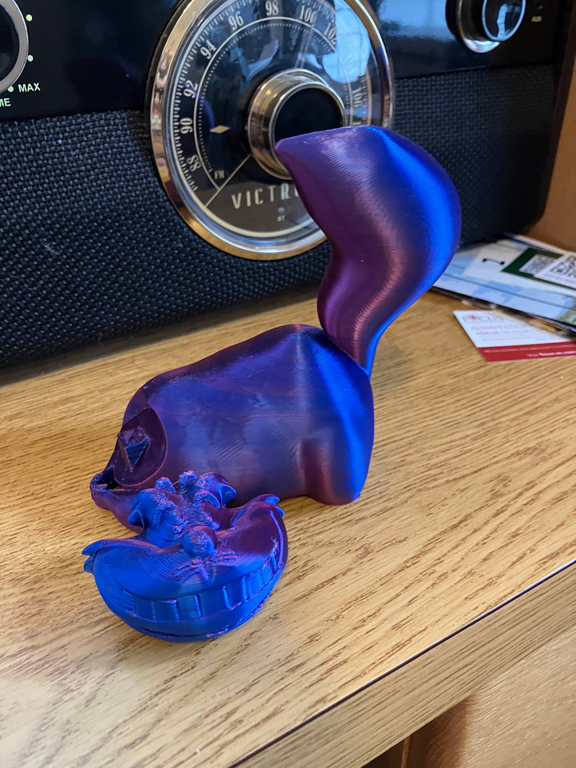 3D Printed Cheshire Cat - Etsy