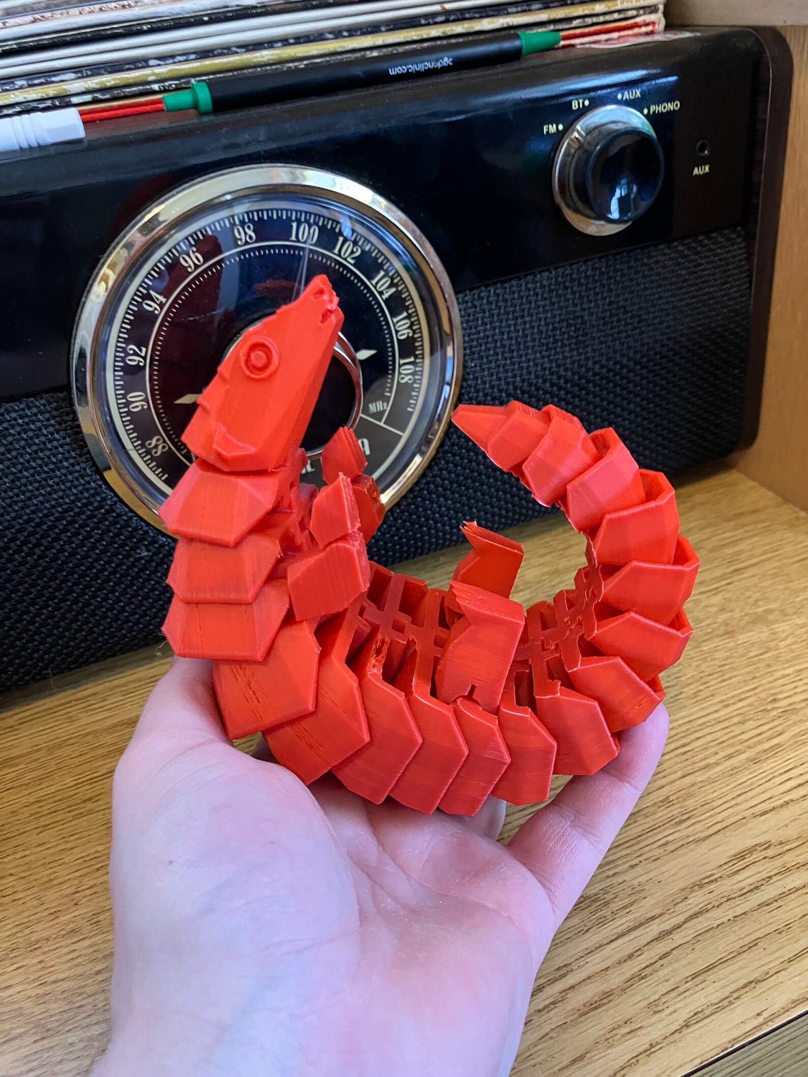 3D Printed Fidget Pangolin With Stand - Etsy