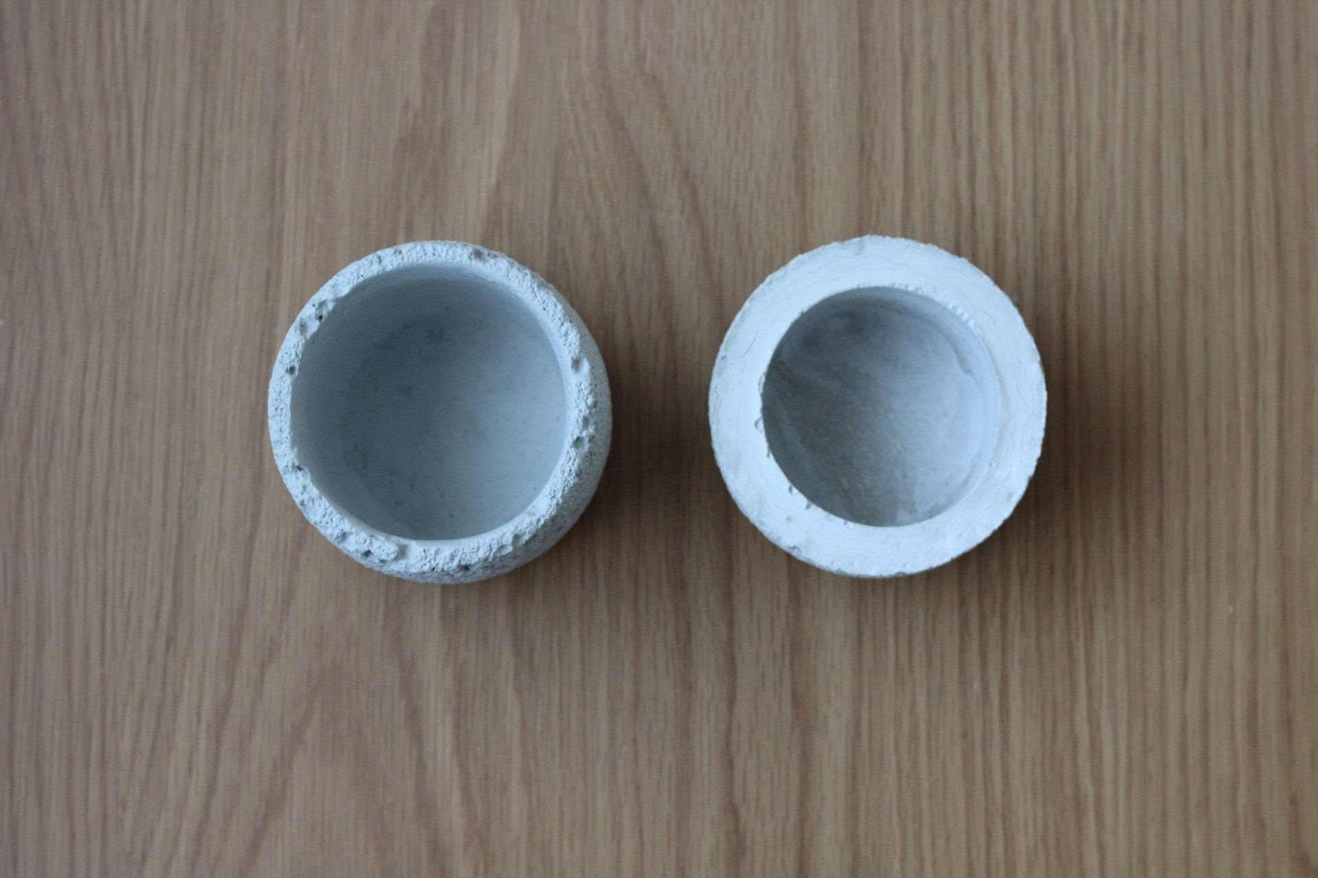 Moon Texture Cement Jar | Rustic Bathroom Decor - Etsy