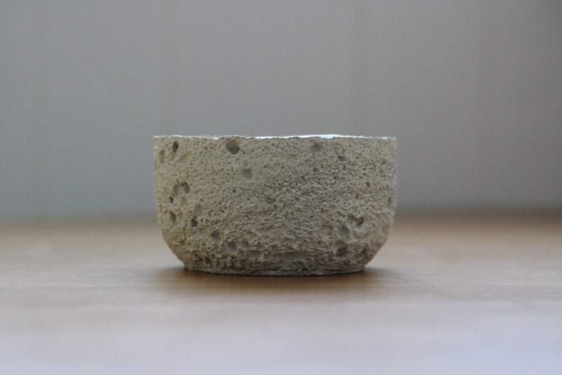 Cement Moon Texture Jars | Cement Jar | Cement Candle Jar | Cement ...