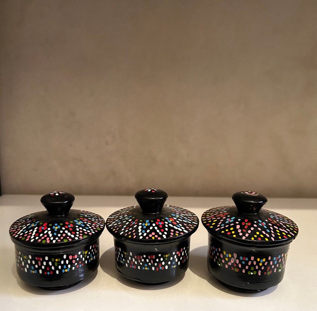 Traditional Clay Storage Boxes, Traditional Craftsmanship and Authentic ...