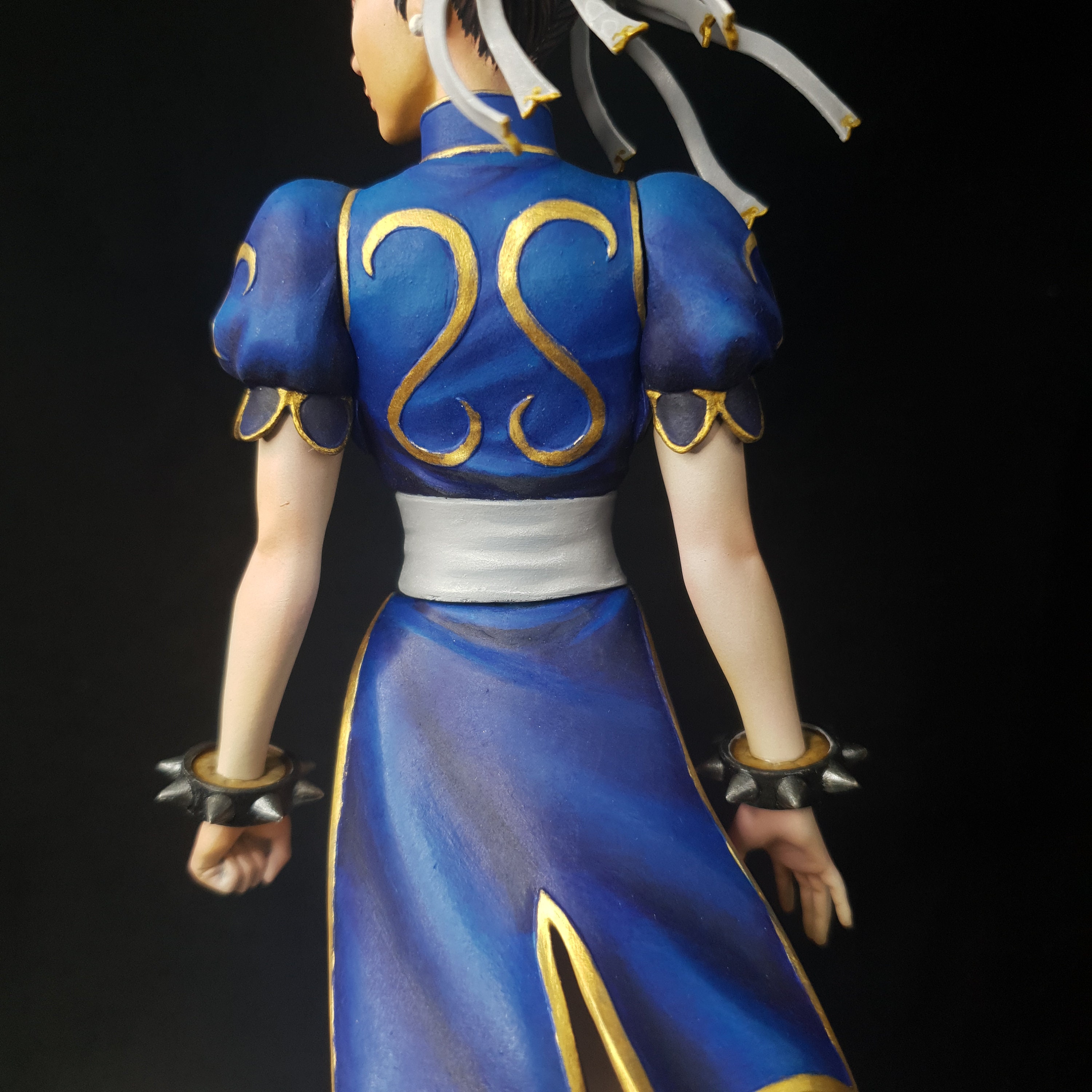 Hand Painted Chun Li Resin Figure - Etsy