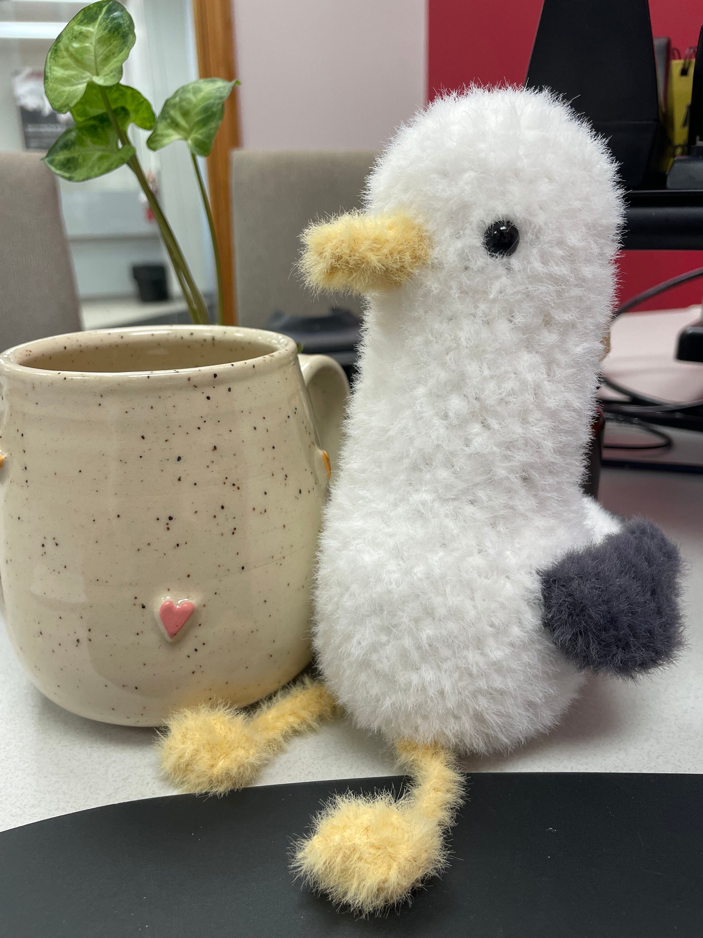 Crochet Seagull Plushie - Etsy