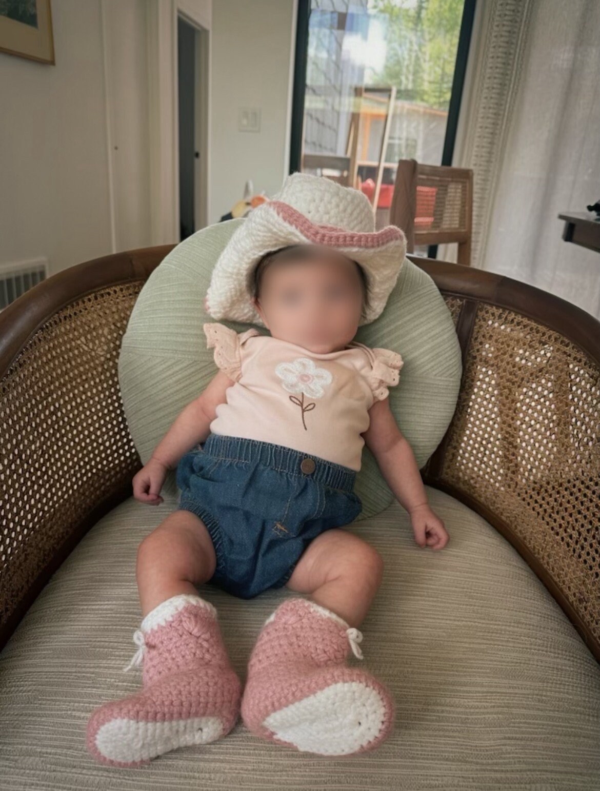 Infant Crochet Cowboy Set - Etsy