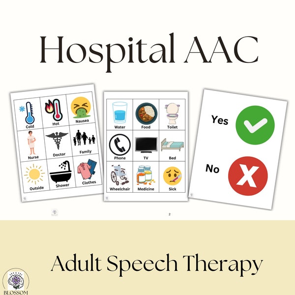 Adult Communication Board - Etsy