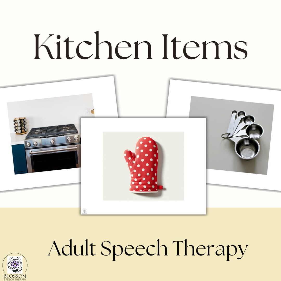 Aphasia Kitchen Naming - Etsy