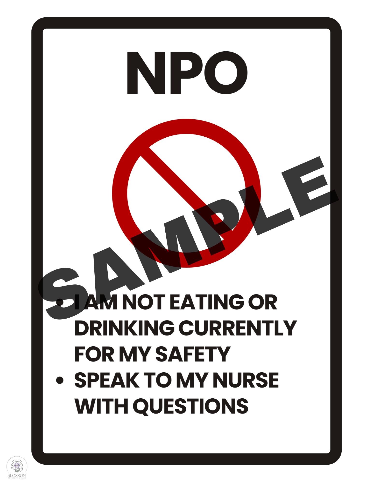 Speech Therapy Signs: Aphasia, Dysphagia, Memory Loss (digital Download ...