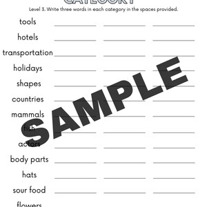 Aphasia: Categories - Etsy