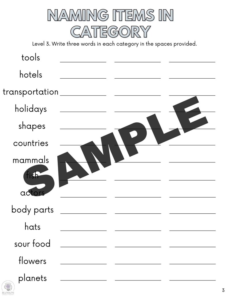 Aphasia: Categories - Etsy