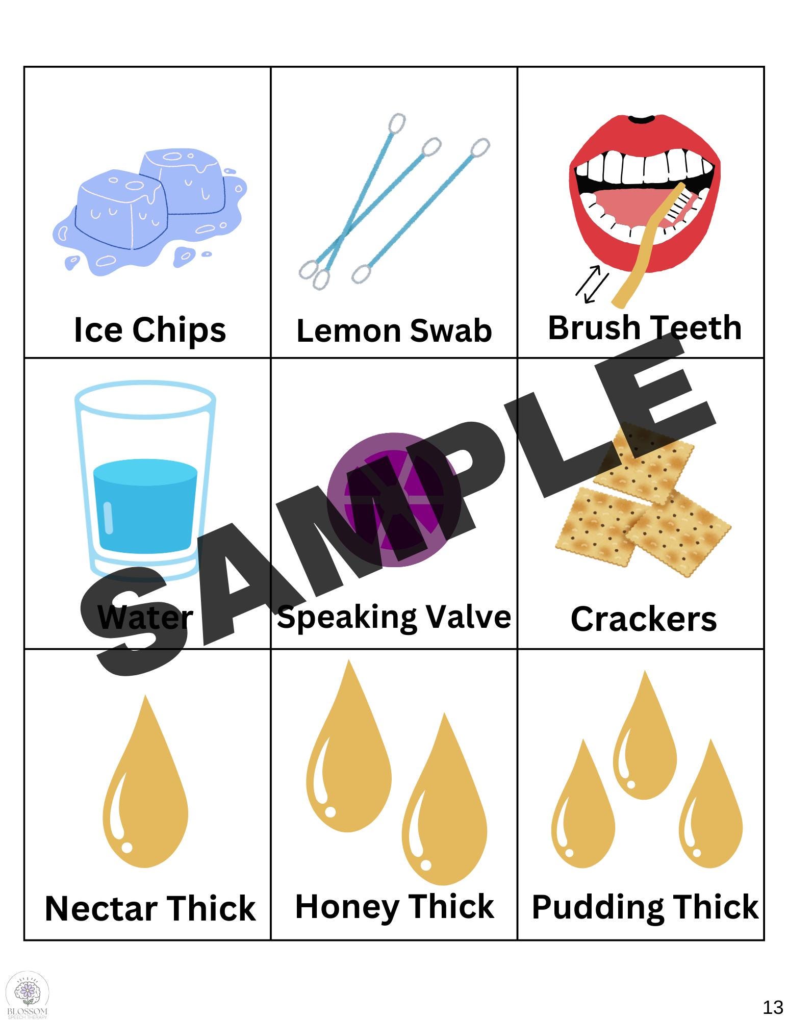 Aphasia AAC Communication Board, Extended (hospital, SNF, Home Health ...