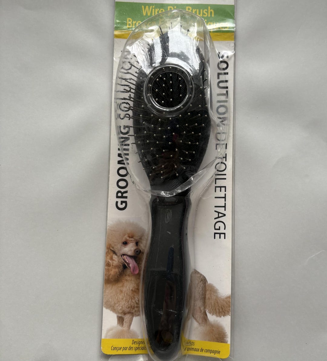 Large WIRE DOG PIN Brush, All Dog Breed Separate Untangle Hair. All ...