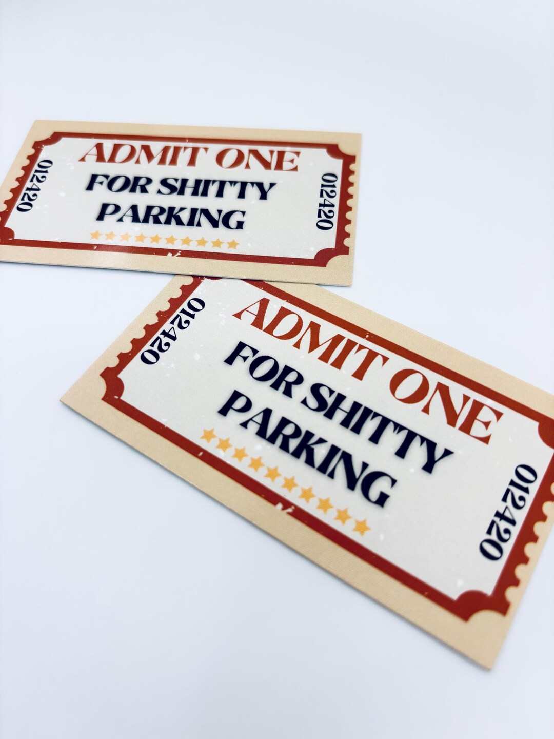 Ticket Parking Cards - Etsy