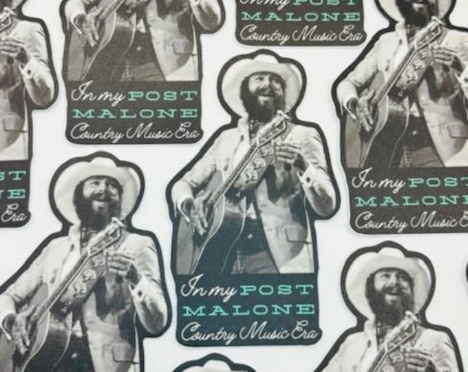 Post Malone Sticker, Post Malone Gifts Art, Post Malone Merch, Post ...