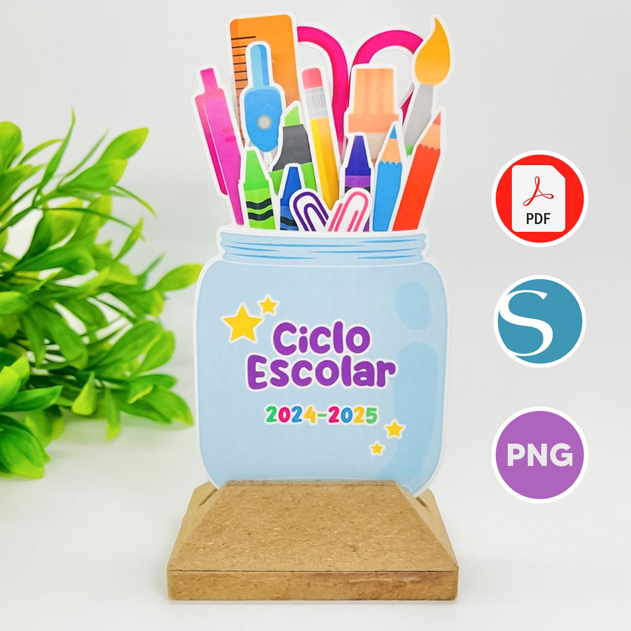 Calendario Imprimible Ciclo Escolar 2024-2025 DIY - Etsy México