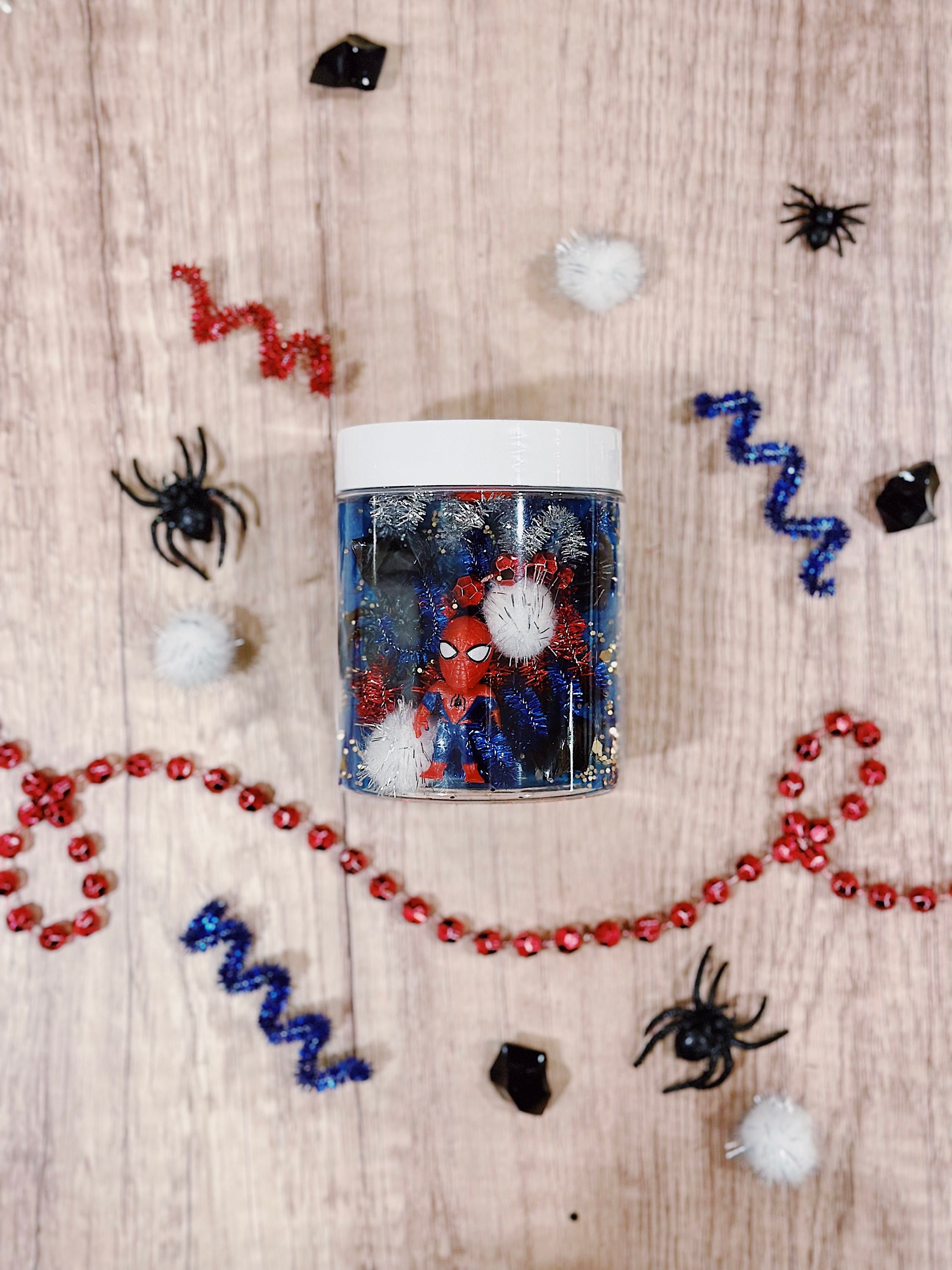 Superhero Play Dough Sensory Kit - Etsy
