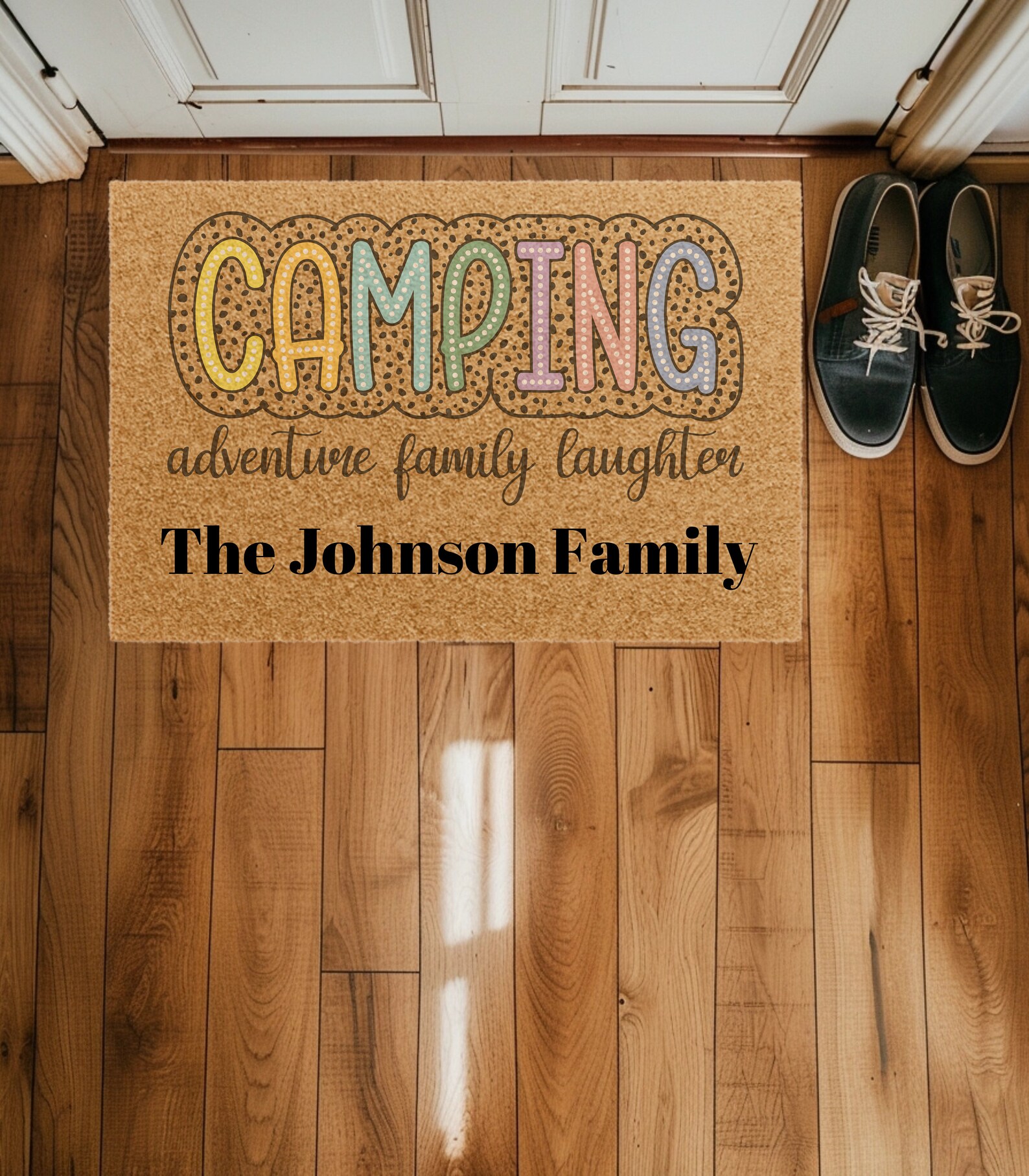 Camping Rug Personalised Camper Rug Family Vacation Camping Rug Friend ...