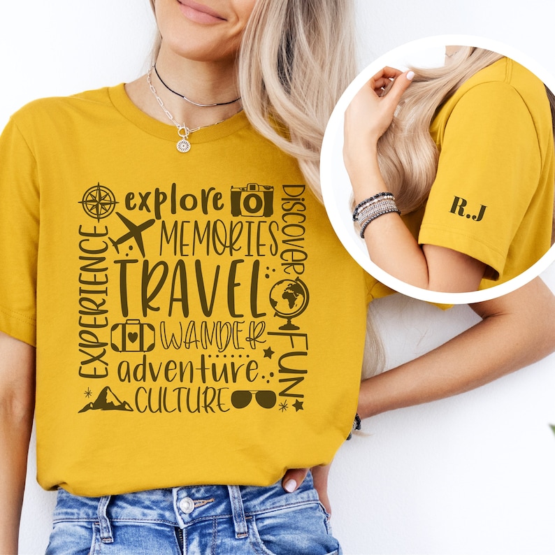 Personalized Travel Shirt Friend Crew Custom Shirt Friend Gift Group ...