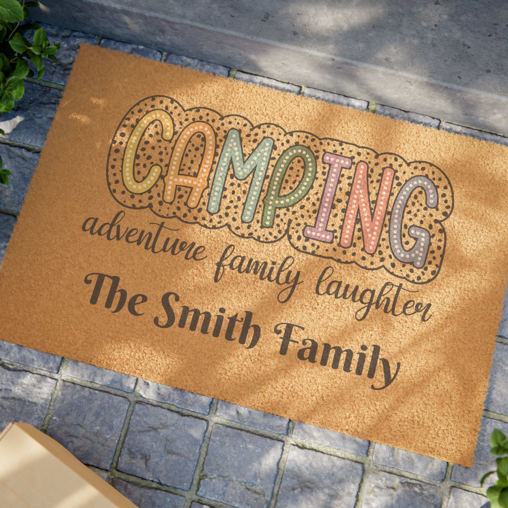 Camping Rug Personalised Camper Rug Family Vacation Camping Rug Friend ...