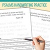 Bible Verse Coloring Pages for Kids Psalms Scripture Memory Verses for ...