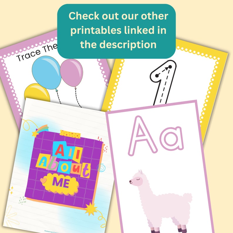 Number Flash Cards for Homeschool Curriculum Educational Cards Animal ...