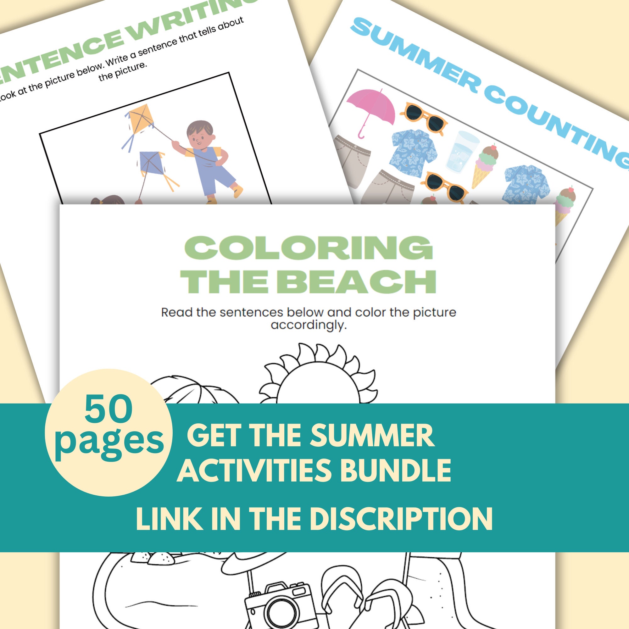 Summer Word Searches for Kids Instant Download Activities Summer ...