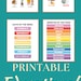 Educational Posters for Preschool and Kindergarten Homeschool Classroom ...