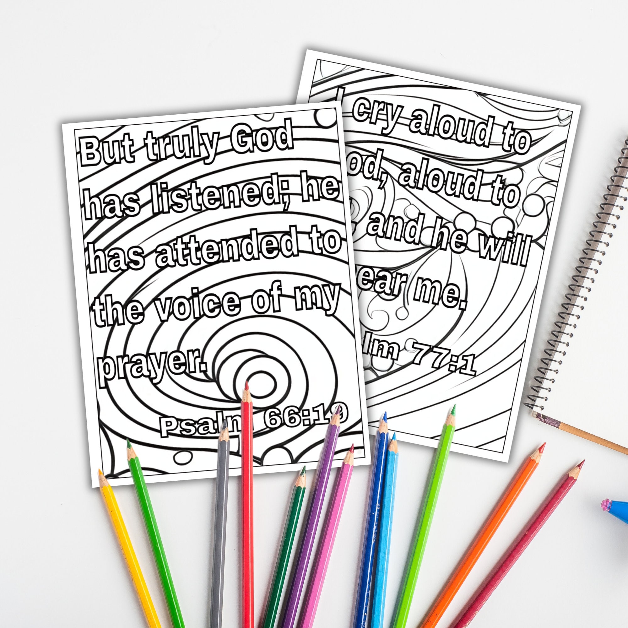 Scripture Memory Book for Kids Handwriting Practice Activity Book of ...