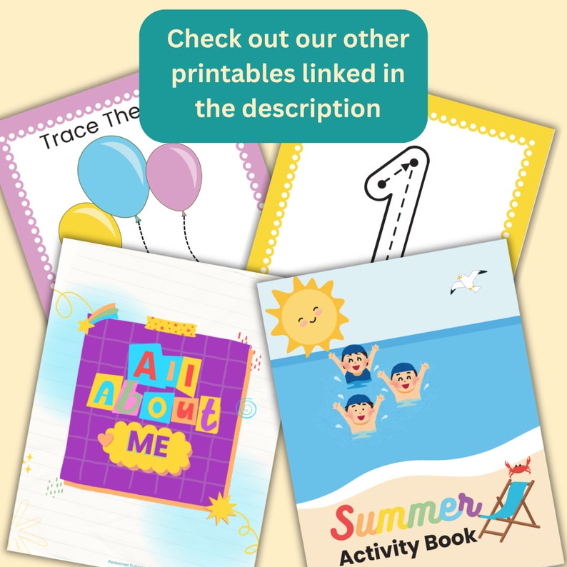 Number Educational Poster for Preschool Math Skills Printable for ...