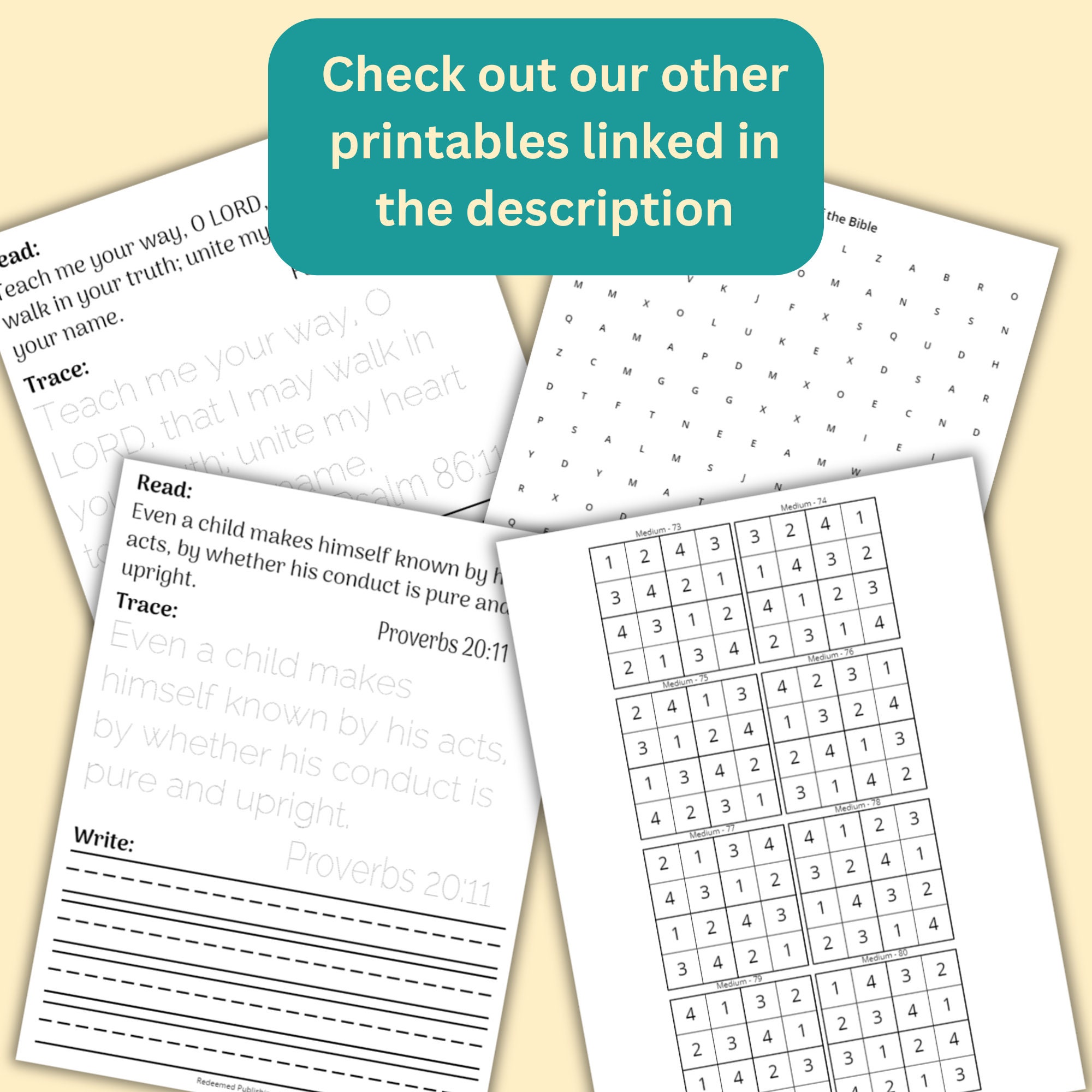 Kids All About Me Workbook for Children Printable Activities Book About ...