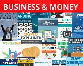683 Business & Money PLR/MRR Ebooks Bundle About for Financial Freedom ...